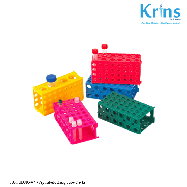 TUFFBLOK™ XL 4-Way Tube Racks - Krins Life Sciences