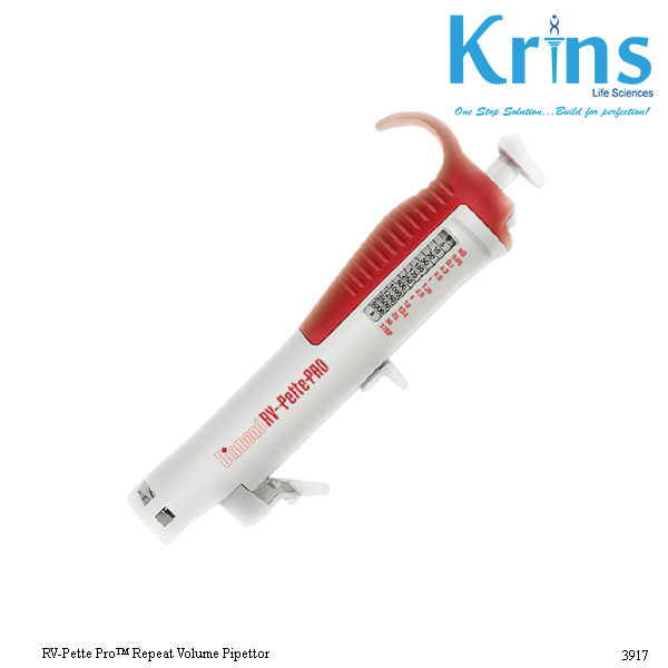 RV-Pette Pro™ Repeat Volume Pipettor - Krins Life Sciences