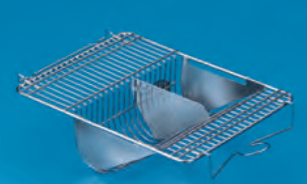 Top Wire Lid with Spring Clip Lock - Krins Life Sciences
