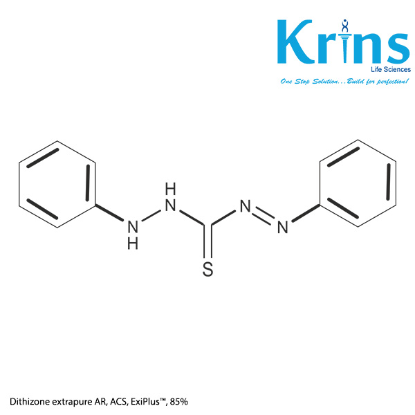 Dithizone extrapure AR, ACS, ExiPlus™, 85% - Krins Life Sciences