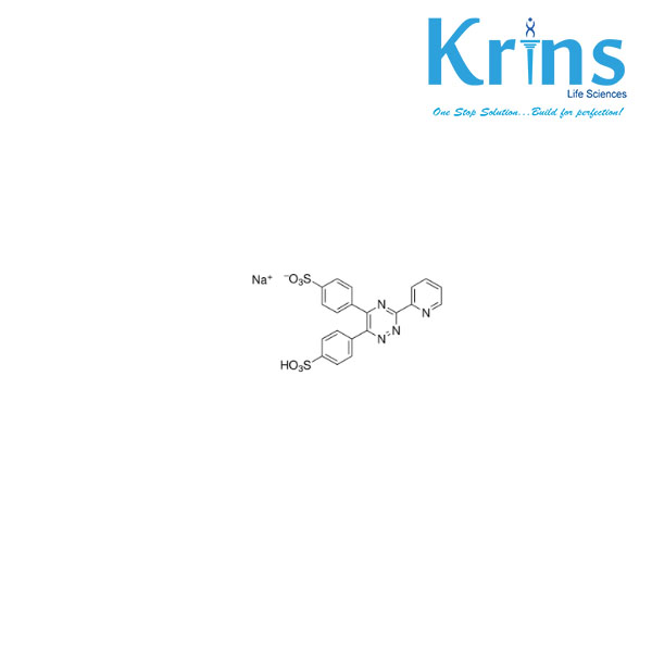 Ferrozine Monosodium extrapure, 97% - Krins Life Sciences