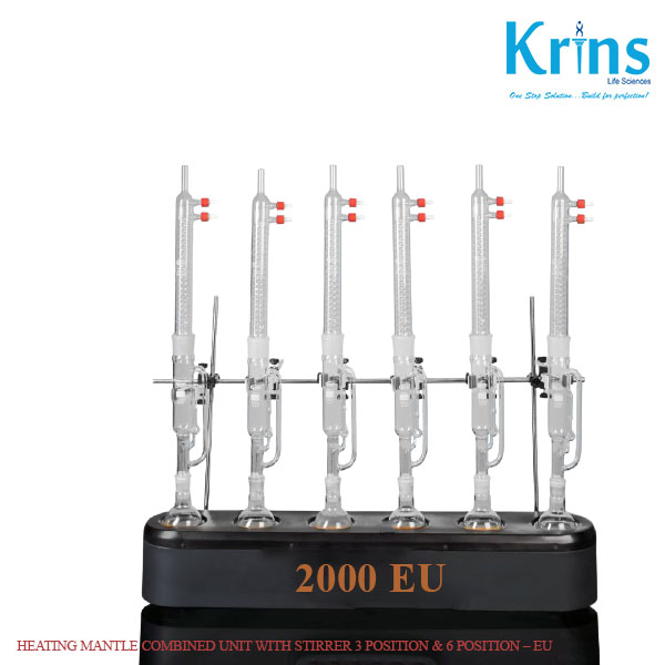 HEATING MANTLE COMBINED UNIT WITH STIRRER 3 POSITION & 6 POSITION - EU ...