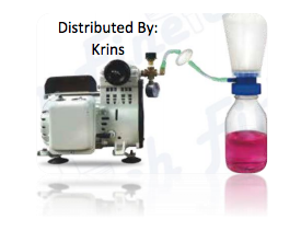Vacuum Driven Sterile Filter Cup - Krins Life Sciences